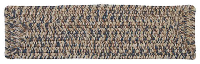 Corsica Rug, Lake Blue Stair Tread Rug, Set of 13 - Contemporary ...