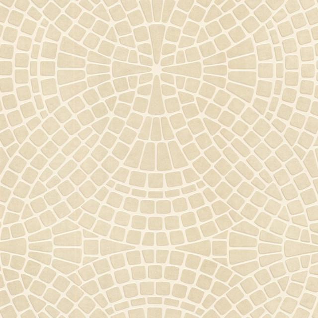 Hanley Sand Mosiac Tile Wallpaper, Sample - Contemporary - Wallpaper - by Brewster Home Fashions ...
