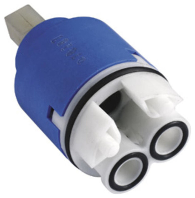 Kerox Faucet Cartridge, 35mm, 1.38"x1.38" - Contemporary - Bathroom ...