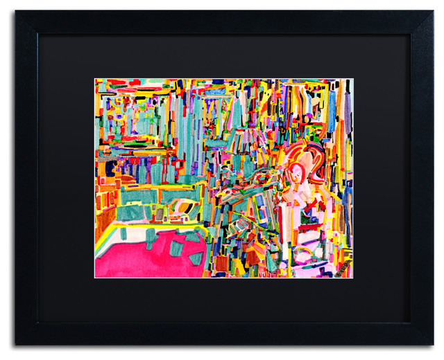 Josh Byer 'On The Edge Of Sleep' Art, 20"x 16" - Contemporary - Prints ...