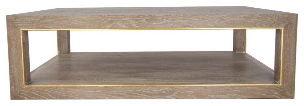 Barneston Natural Coffee Table - Farmhouse - Coffee Tables - by Virgil ...