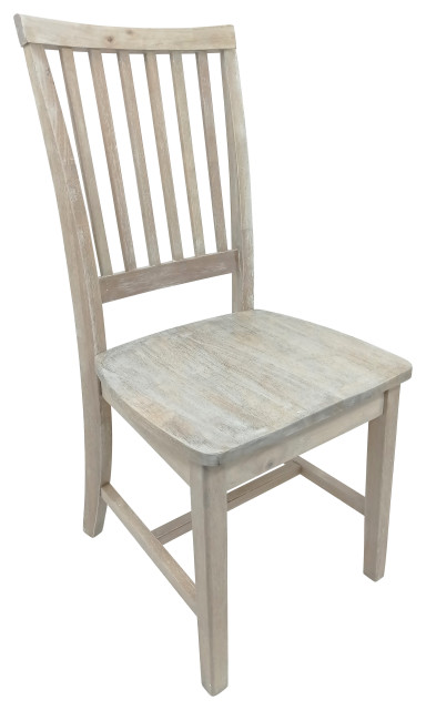 Hudson Dining Chair, Natural Driftwood - Traditional - Dining Chairs ...