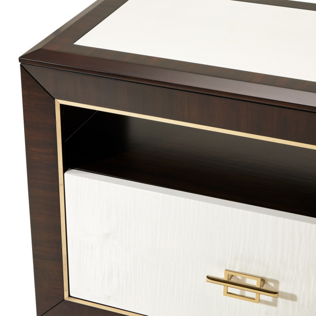 Belmont Place Media Cabinet Espresso - Contemporary - Entertainment ...
