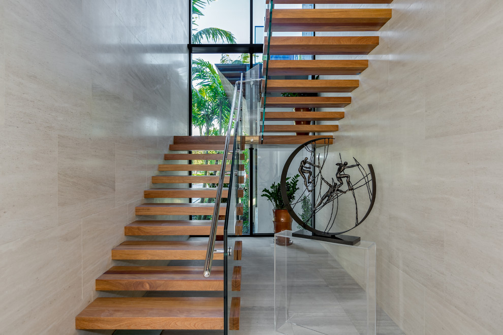 Outside In - Contemporary - Staircase - Miami - by Vero Beach Magazine