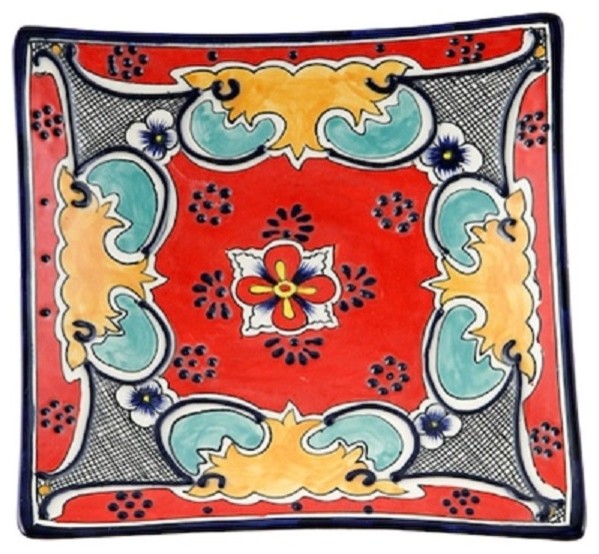 Talavera Square Plate - Mediterranean - Salad And Dessert Plates - by ...