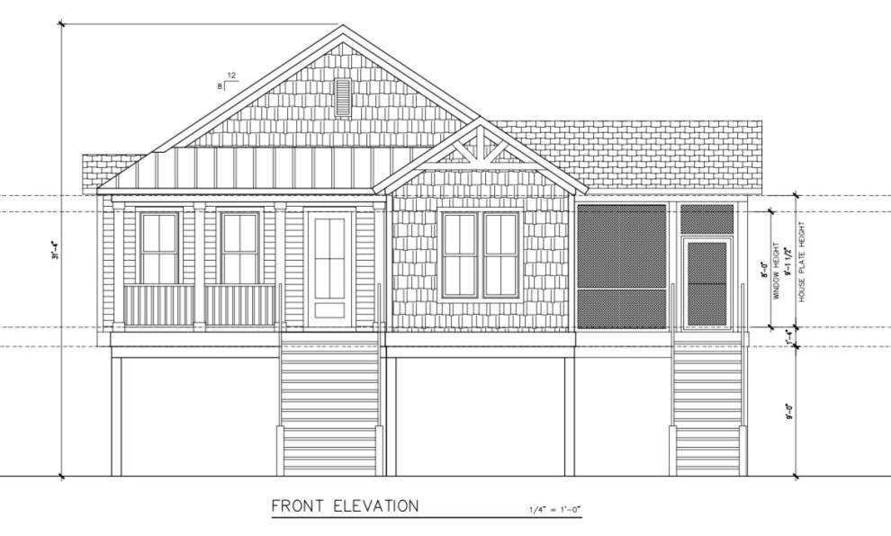 HELP! Custom Home Floor Plan + Elevation Advice on Coastal House ...
