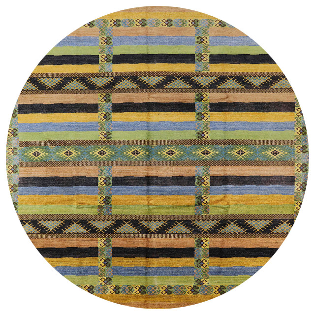 Ahgly Company Indoor Rectangle Mid-Century Modern Area Rugs, 5' x 7', 4 ...