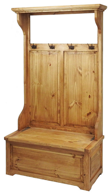 Hall Tree - Rustic - Hall Trees - by Pina Elegance | Houzz