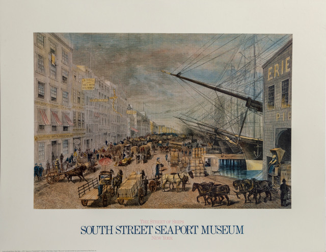 Streets and Ships, Ivan Pranishnikoff, 24x17 - Contemporary - Prints ...