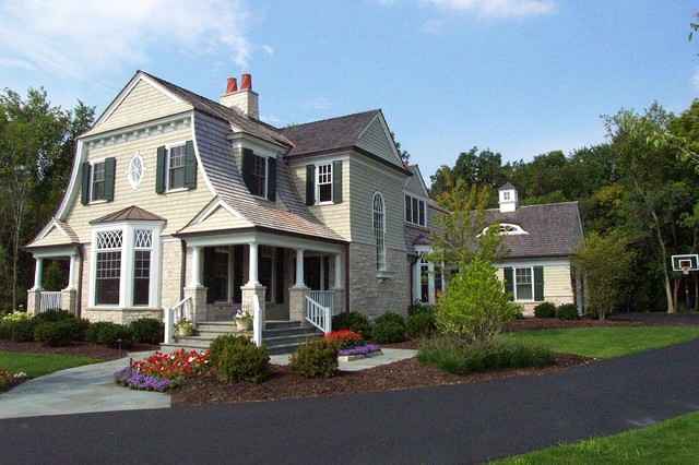 Traditional American Home Elevations