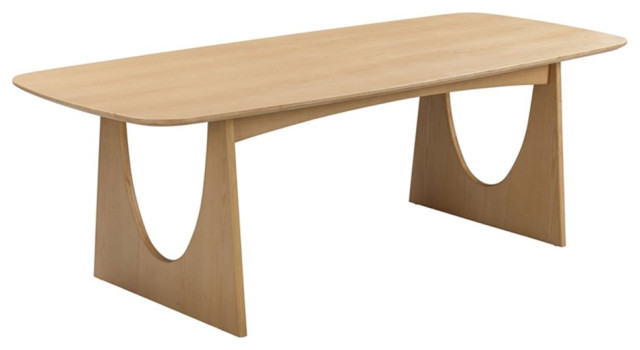 Cybill Natural Ash Dining Table - Transitional - Dining Tables - by ...