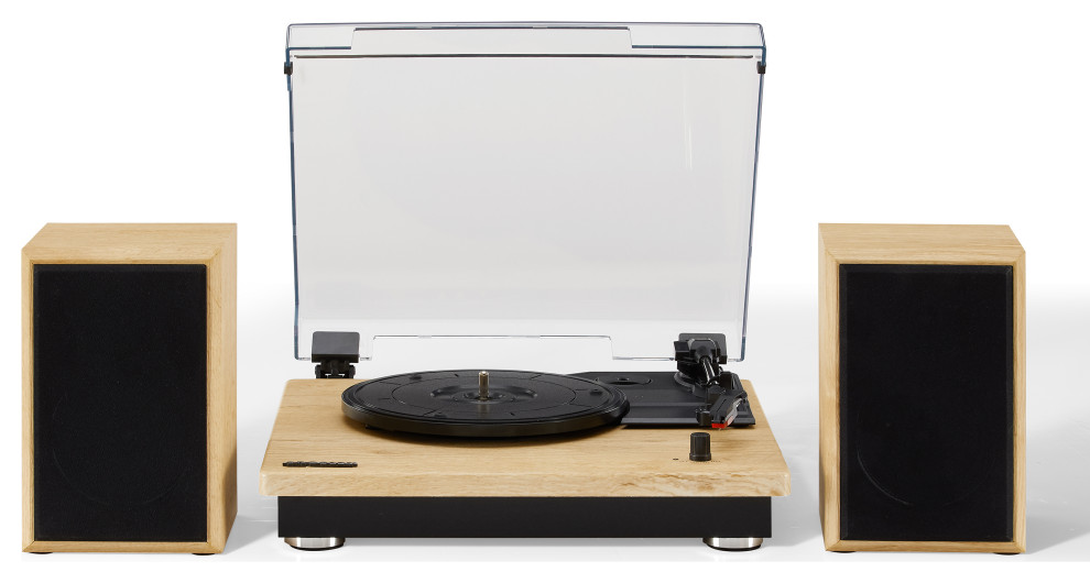 Brio Shelf System, Natural - Home Electronics - by Crosley Furniture ...