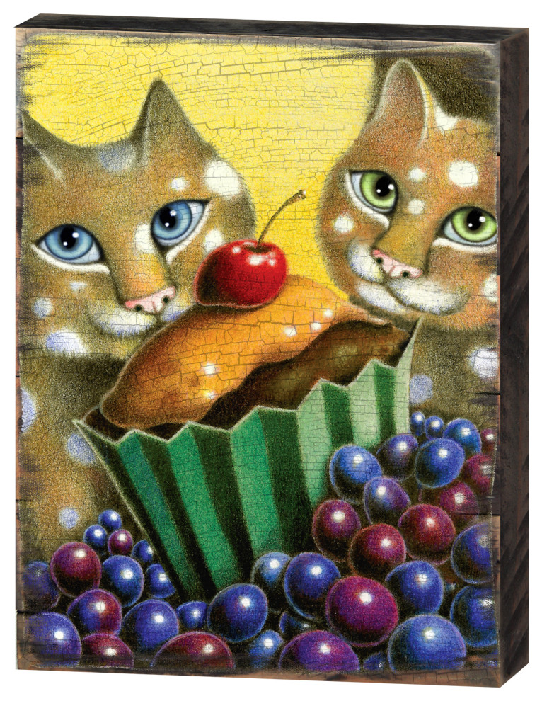 Wooden Block Decor - Contemporary - Outdoor Wall Art - by G. DeBrekht ...