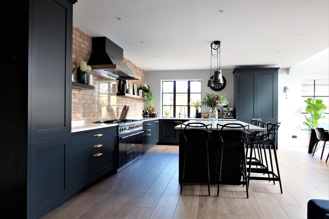 Kitchen Tour: Crittall Windows Lift an Open-plan Extension | Houzz IE