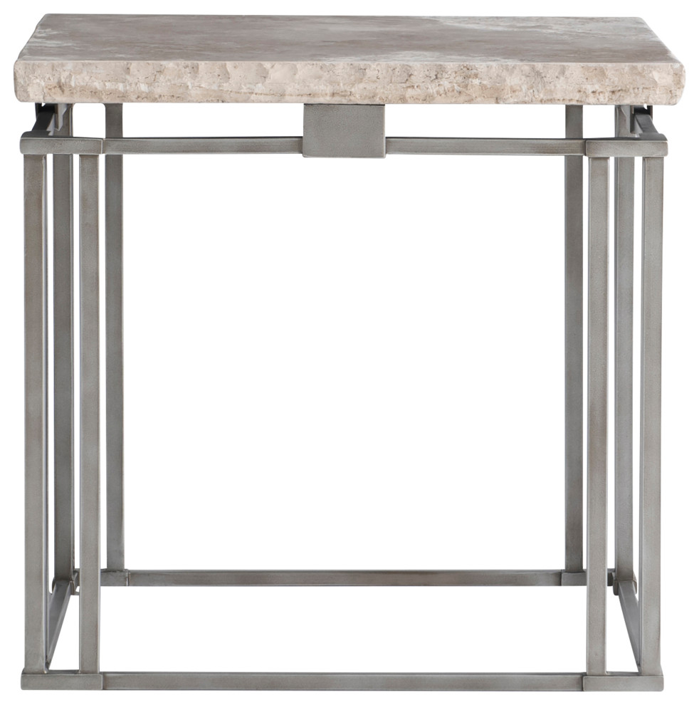 Bernhardt Riverton Side Table, 24"W x 24"D x 23"H - Transitional - Side ...