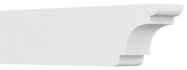 Standard New Brighton Architectural Grade PVC Rafter Tail, 5"Wx8"Hx30"L ...