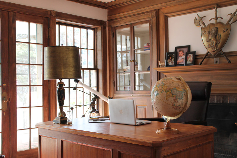 Historic Office - Traditional - Home Office - Boston - by Design Elements