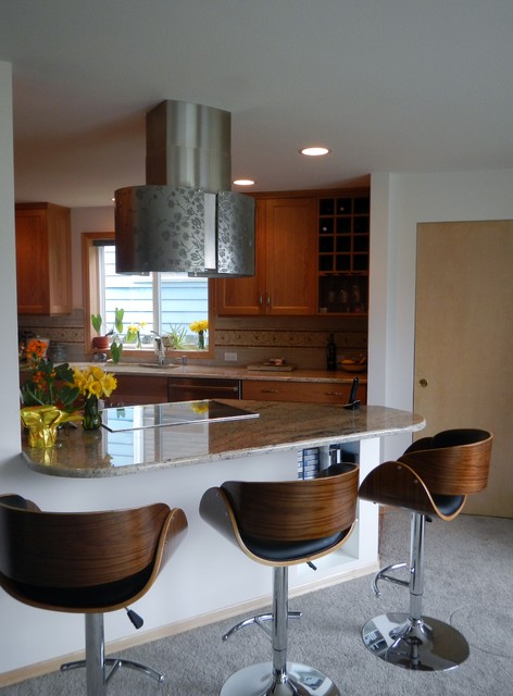 Transformation of an Odd-Angles Kitchen - Contemporary - Seattle