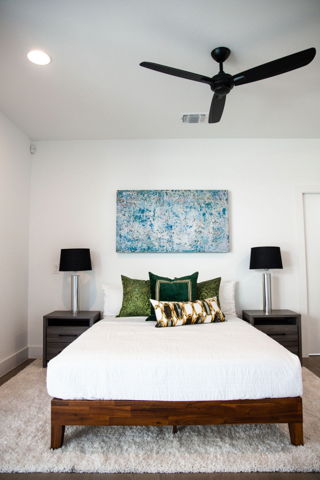 Modern Home Tour - Eclectic - Bedroom - Austin - by Ruby Cloutier ...