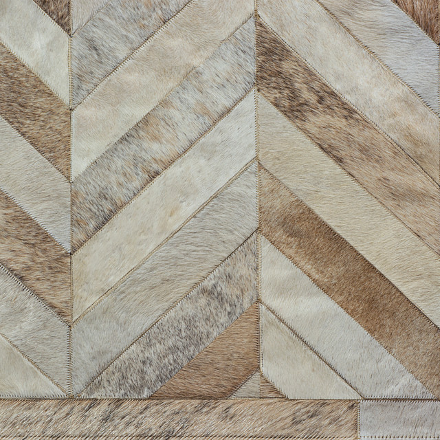 Cowhide Patchwork Rug, Apollo, 6'x9' - Contemporary - Area Rugs - by ...