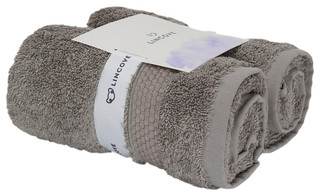 Hand Towels, Set of 2, Mist - Traditional - Bath Towels - by American ...