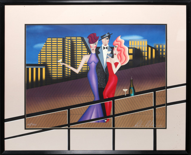 At The Ocean Club- Robin Morris, 27x20 - Contemporary - Fine Art Prints ...