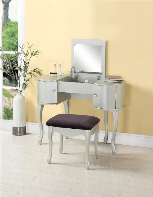 Linon Paloma Vanity Set - Traditional - Bedroom & Makeup Vanities - by ...