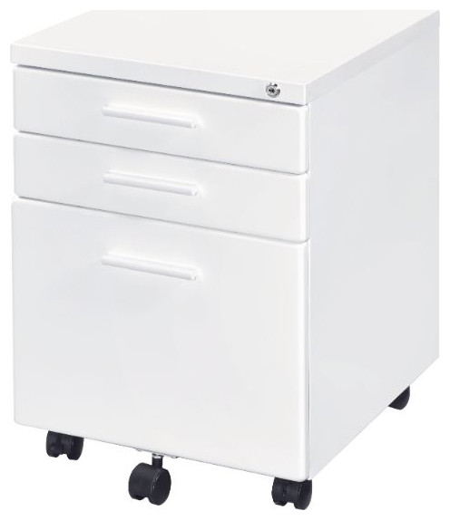 Acme Peden File Cabinet White - Transitional - Filing Cabinets - by ...