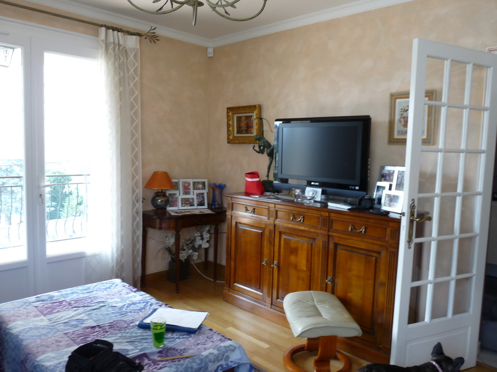 espace tv avant après