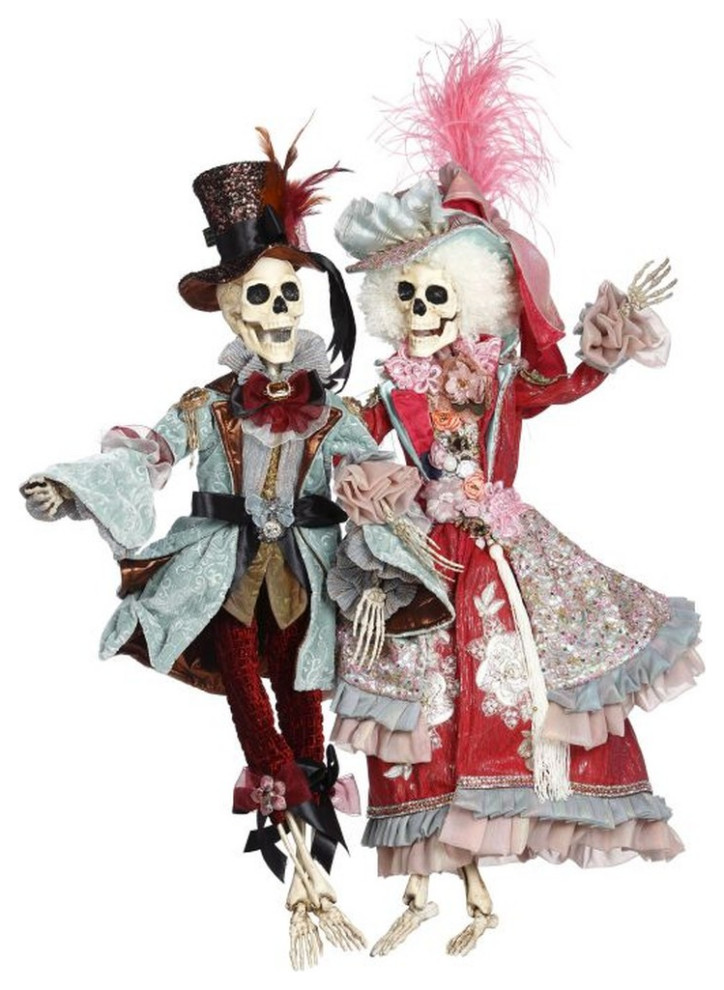 Mark Roberts 2020 Collection Grand Ball Skeleton, Assortment of 2 ...