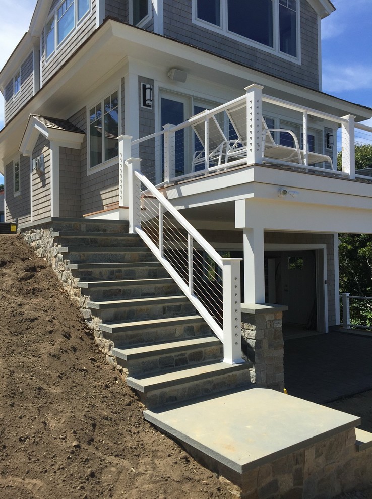 IPE Decking & Cable Railing System - Transitional - Boston - by Belport ...