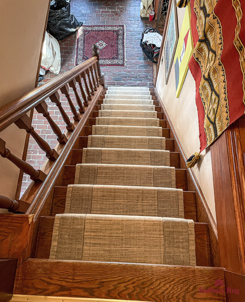 Nourison Grand Textures in Dovetail Stair Runner - Staircase - Boston ...
