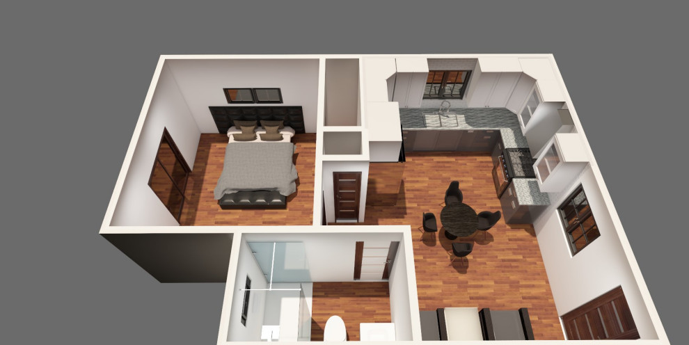 Garage Conversion Ideas (3D Rendering Design) - Los Angeles - by ...