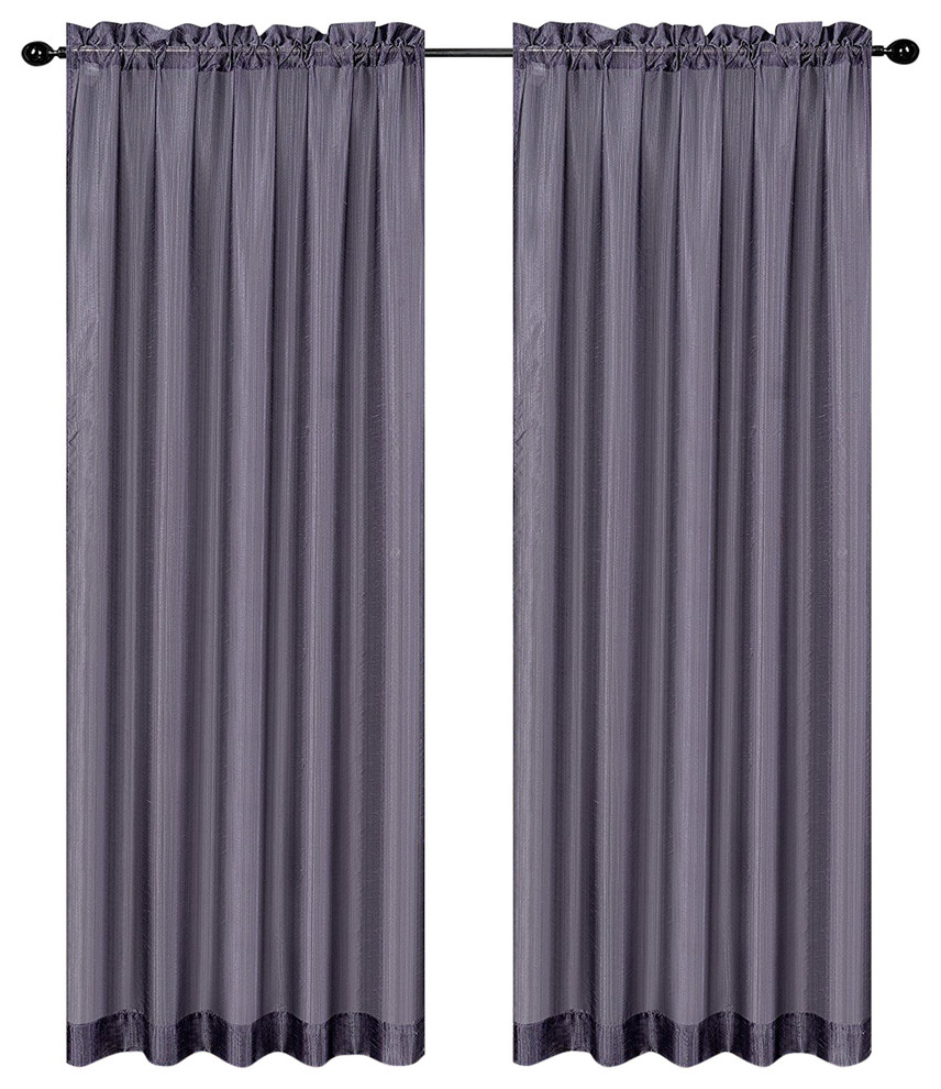 Soho Sheer Curtain Panel, 96" - Contemporary - Curtains - by Urbanest ...