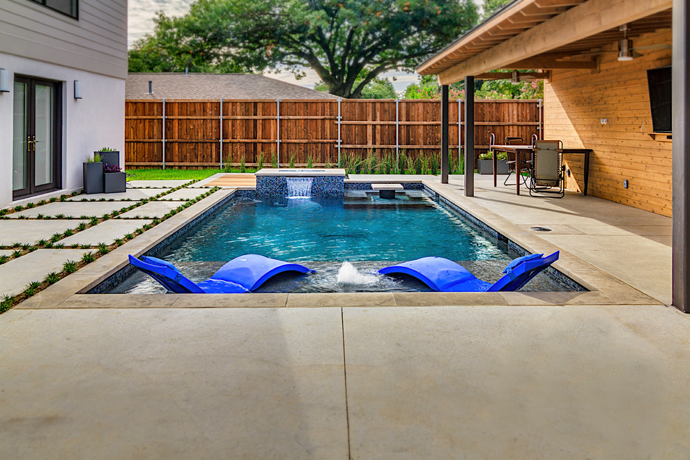 Geometric Pool Designs Dallas, Highland Park & Plano - Pool - Dallas ...