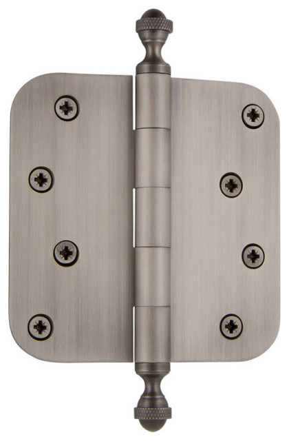 4" Acorn Tip Residential Hinge, 5/8" Radius Corners - Traditional ...