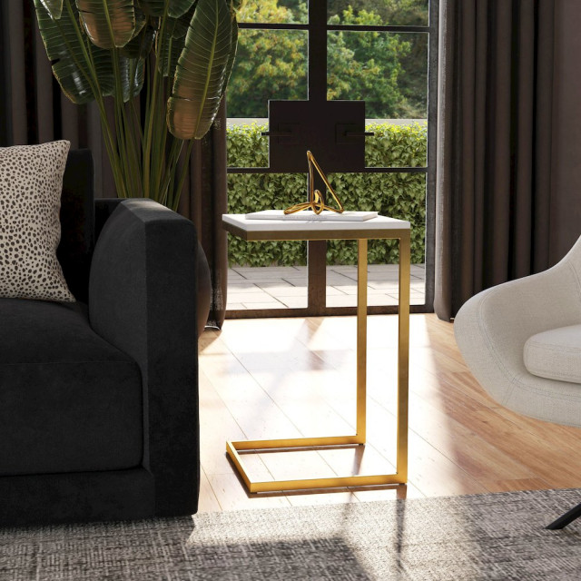 Lawler Modern End Table - Contemporary - Side Tables And End Tables ...