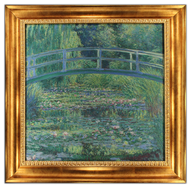 The Japanese Footbridge by Claude Monet - Traditional - Fine Art Prints ...