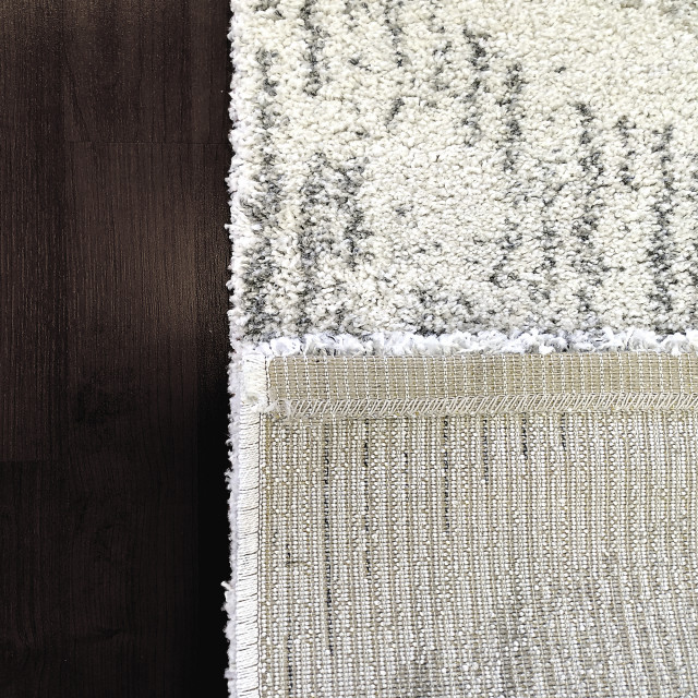 Dynamic Rugs Mehari 23299 Geometric Rug, Ivory and Gray and Taupe, 2'0 ...