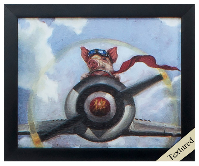 When Pigs Fly - Eclectic - Prints And Posters - by Morning Design Group ...