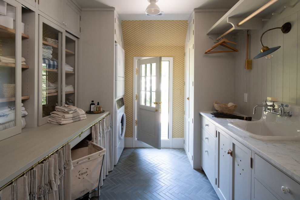 Modern European Cottage - French Country - Laundry Room - Minneapolis ...
