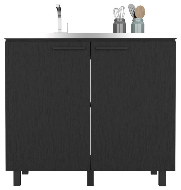 Salento 2 Freestanding Utility Base Cabinet - Transitional - Utility ...