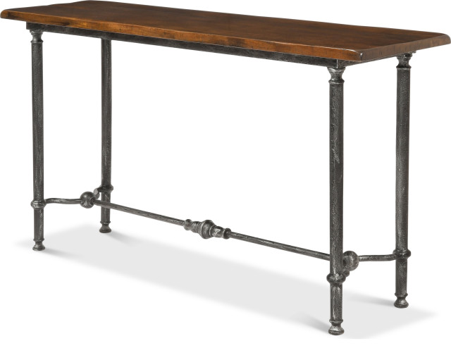 Layton Lodge Console Table - Industrial - Console Tables - by HedgeApple | Houzz