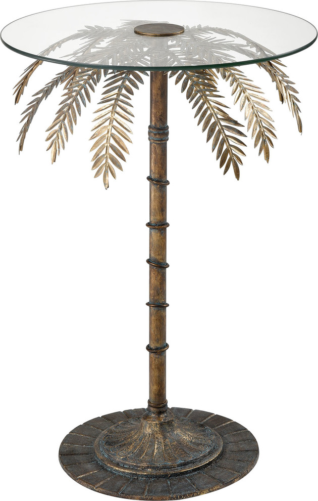 ELK HOME 351-10714 Latin Quarter Accent Table - Tropical - Side Tables ...