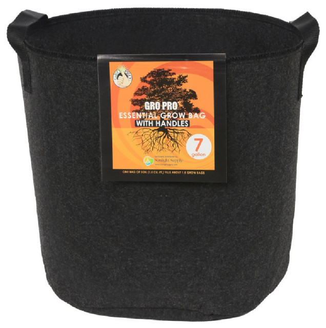 Gro Pro 725327 Essential Grow Bag, 7 Gallon - Transitional - Storage ...
