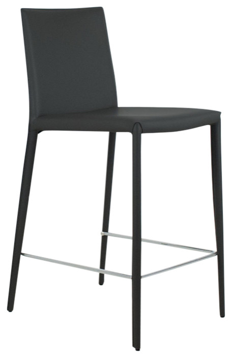 Elite Living Prima Modern 26" Counter Height Bar Stool - Midcentury ...