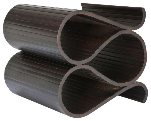 Mobley Ribbon End Table, Brown - Transitional - Side Tables And End ...