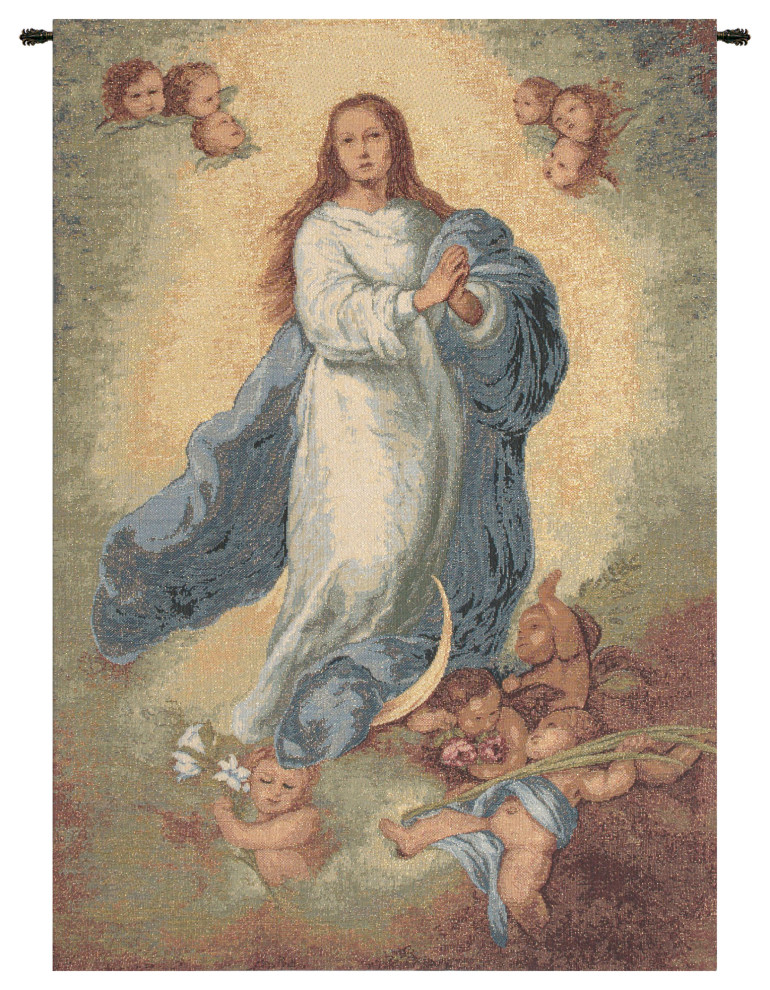 Immaculate Conception European Wall Art - Traditional - Tapestries - by ...