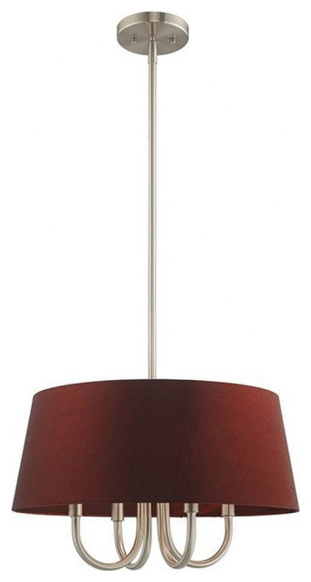 4 Light Pendant in Contemporary Style - 18 Inches wide by 19.5 Inches ...