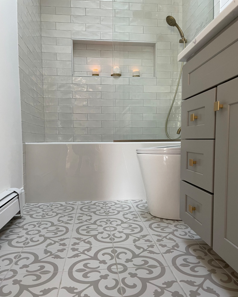 Annapolis Bathroom - Traditional - Bathroom - DC Metro - by KT tile | Houzz